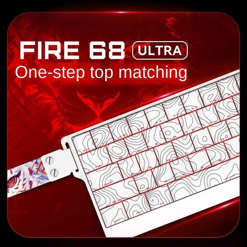 MADLIONS Fire68/fire68 Ultra Magnetic Game Keyboard layout