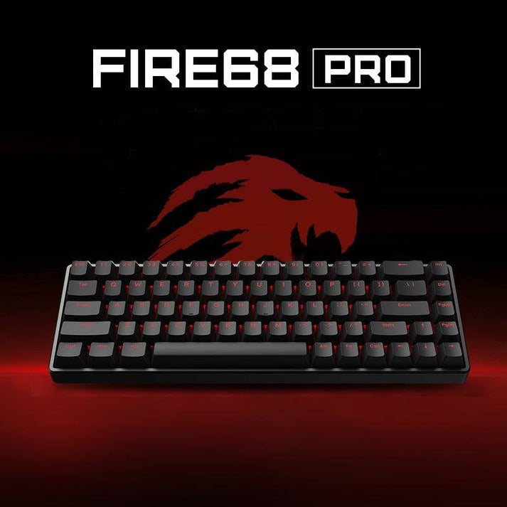 MADLIONS Fire68/fire68 Ultra Magnetic Game Keyboard layout