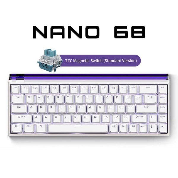 NANO68 PRO Magnetic Switch Keyboard supports web driver